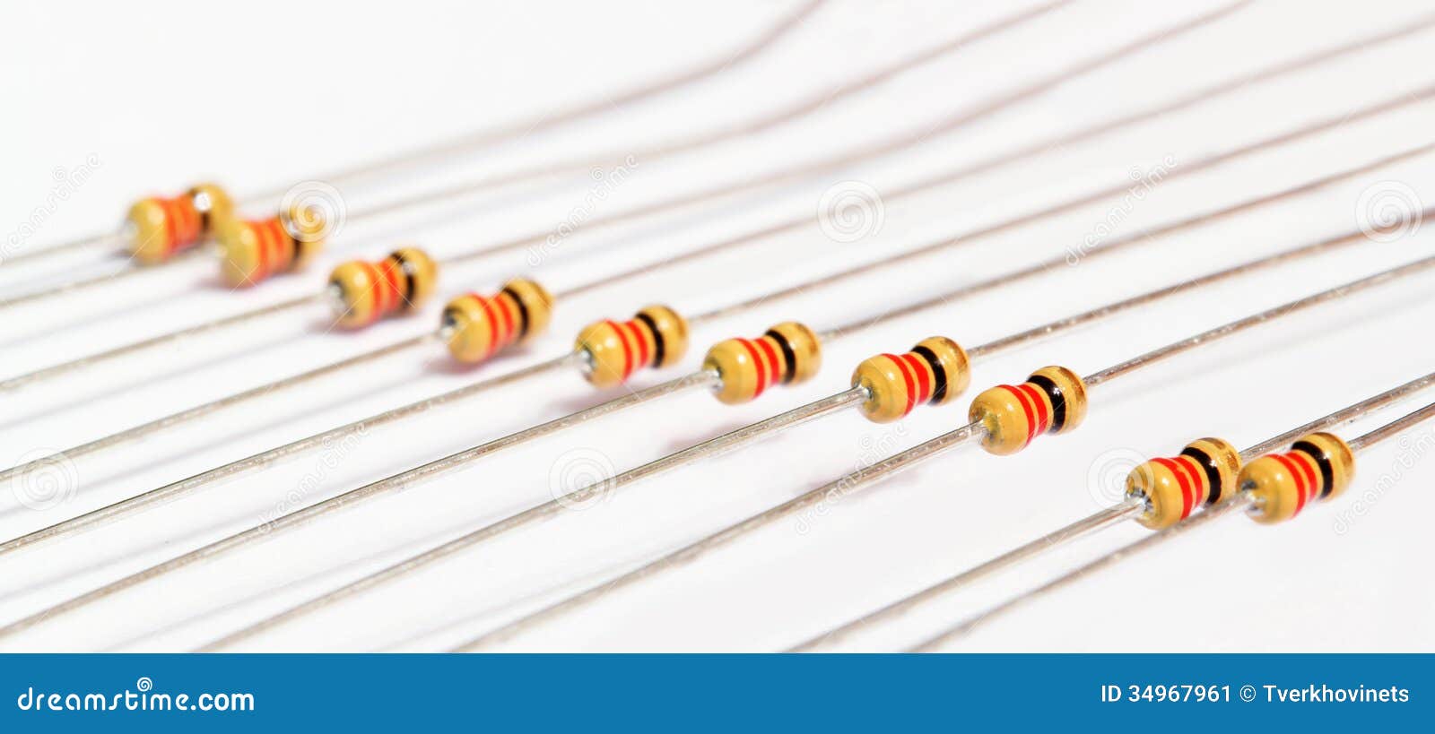 Resistors stock image. Image of component, unused, semiconductor - 34967961