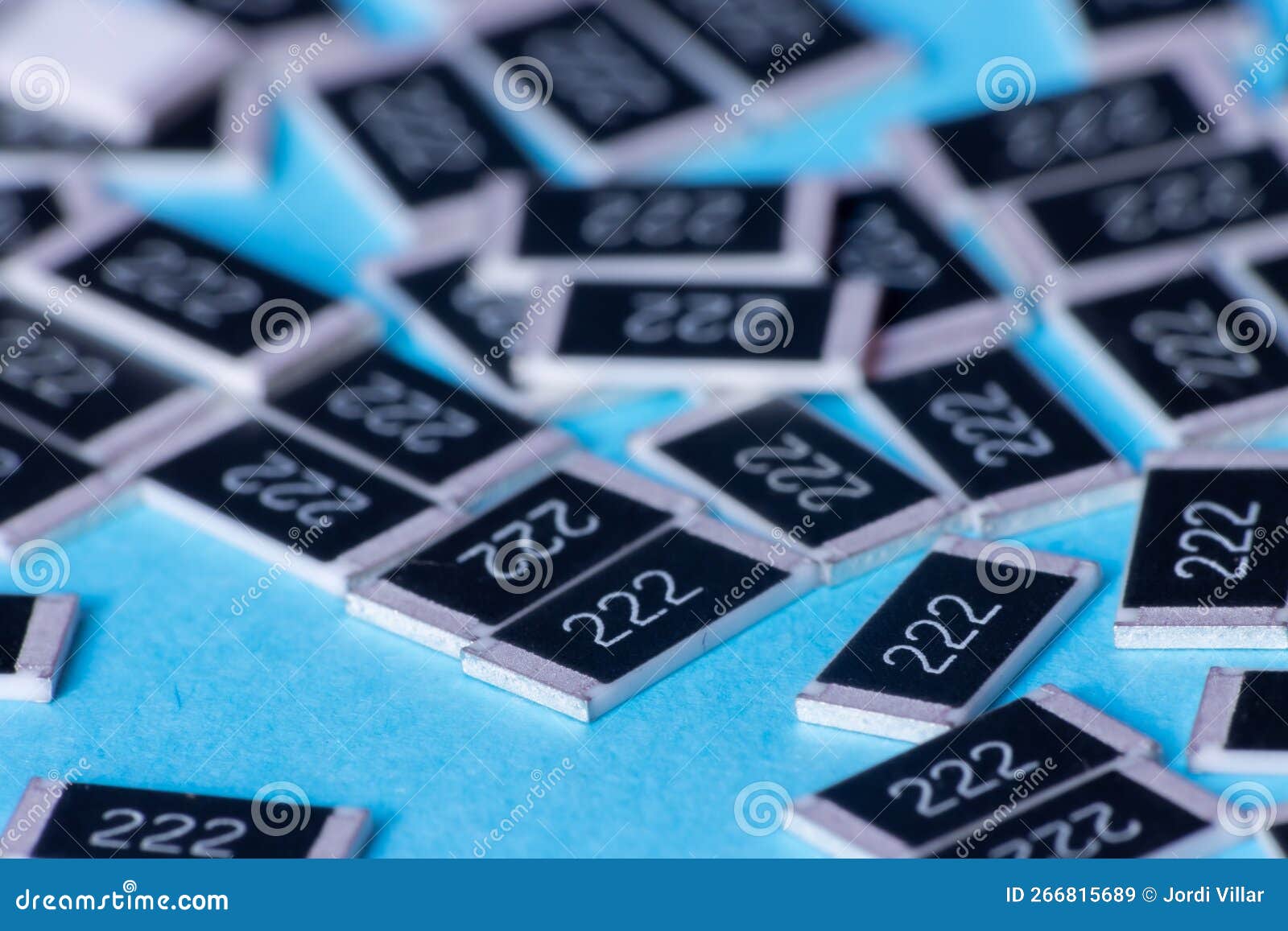 Resistors SMD 2512 CASE 1W, Passive Components Stock Image - Image of ...