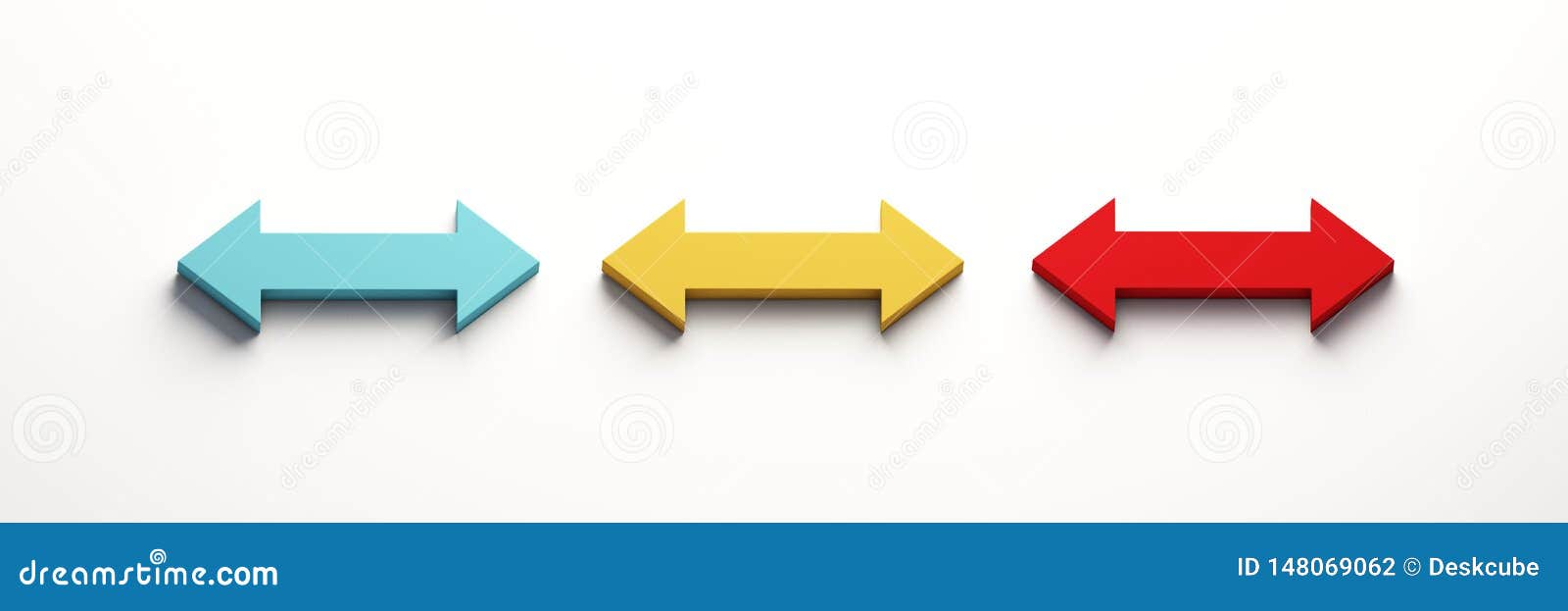 Resize Arrow Gold Color. 3D Icon Rendering Illustration Stock ...