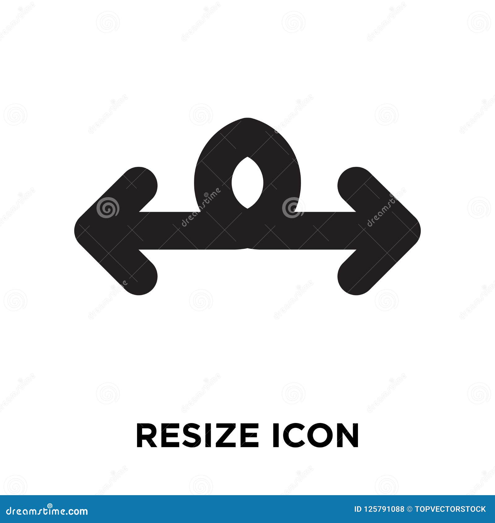 Resize Icon Vector Isolated on White Background, Logo Concept of Stock ... Resize Icon Vector Isolated on White Background, Logo Concept of Stock ...