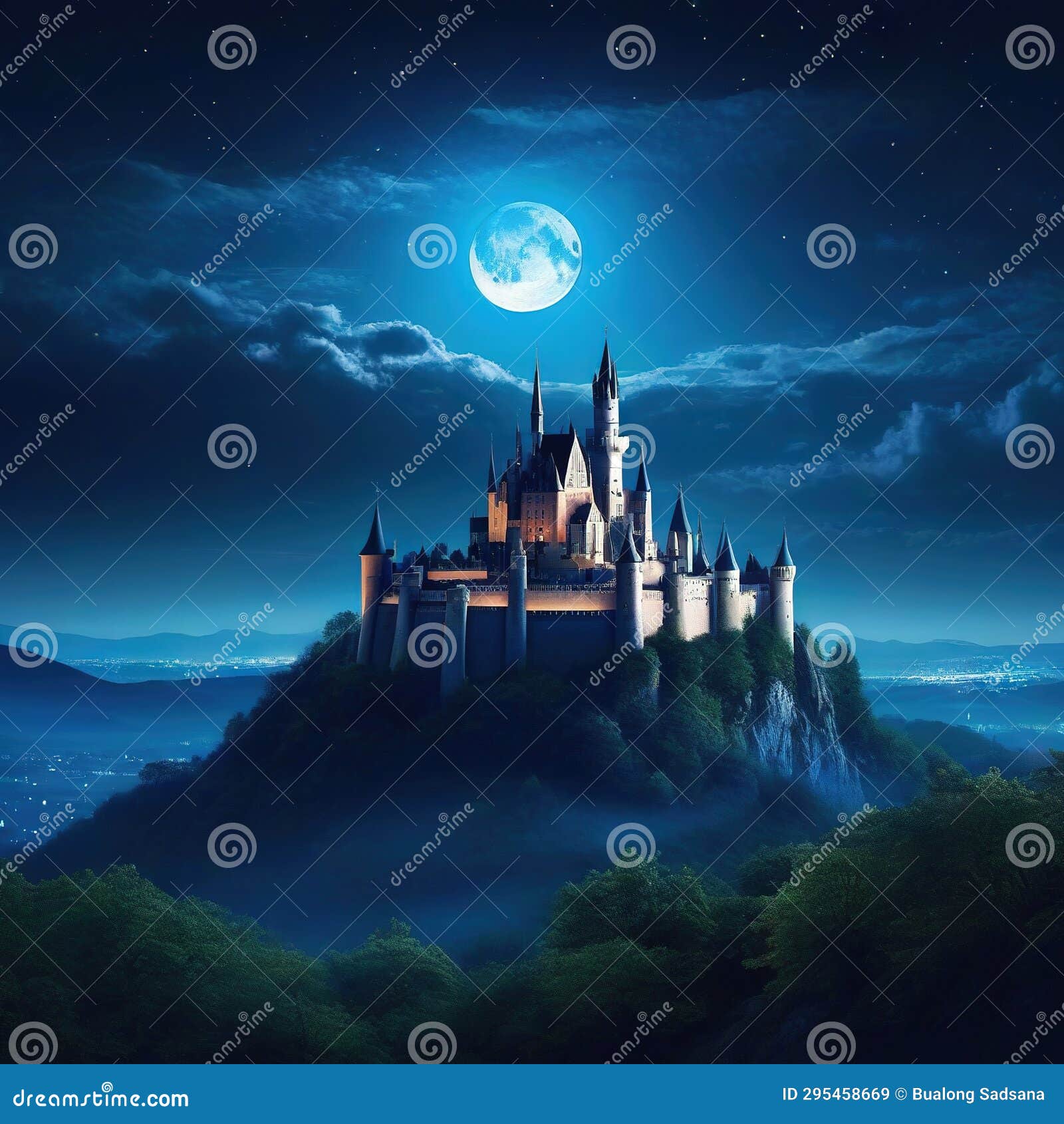 Resolution or Castle Astral Technology Stock Illustration ...