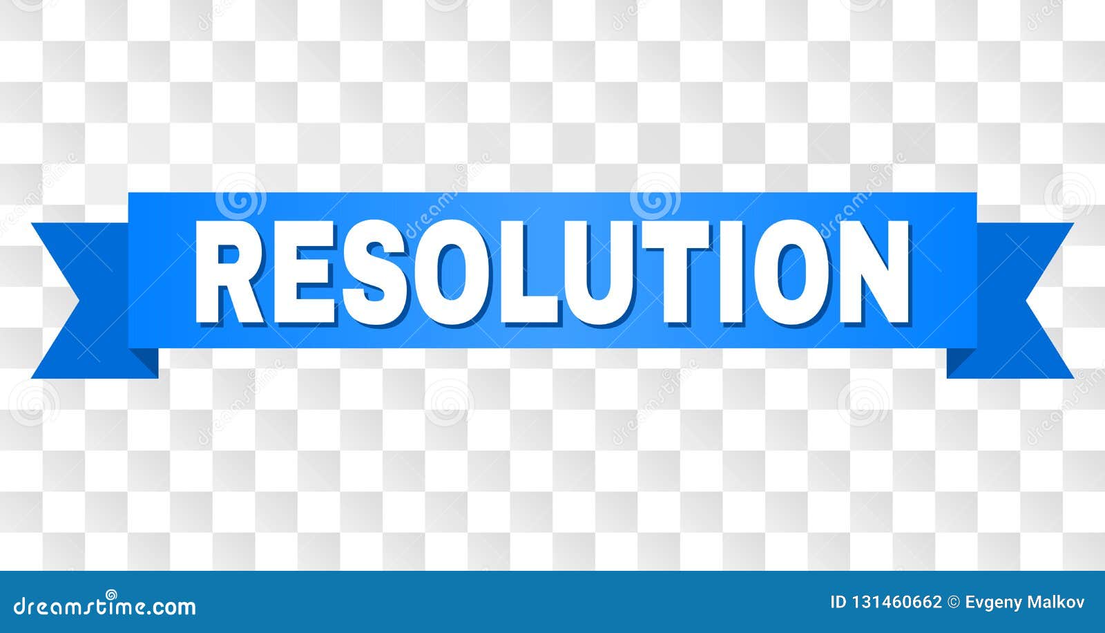 Blue Stripe with RESOLUTION Text Stock Vector - Illustration of ...