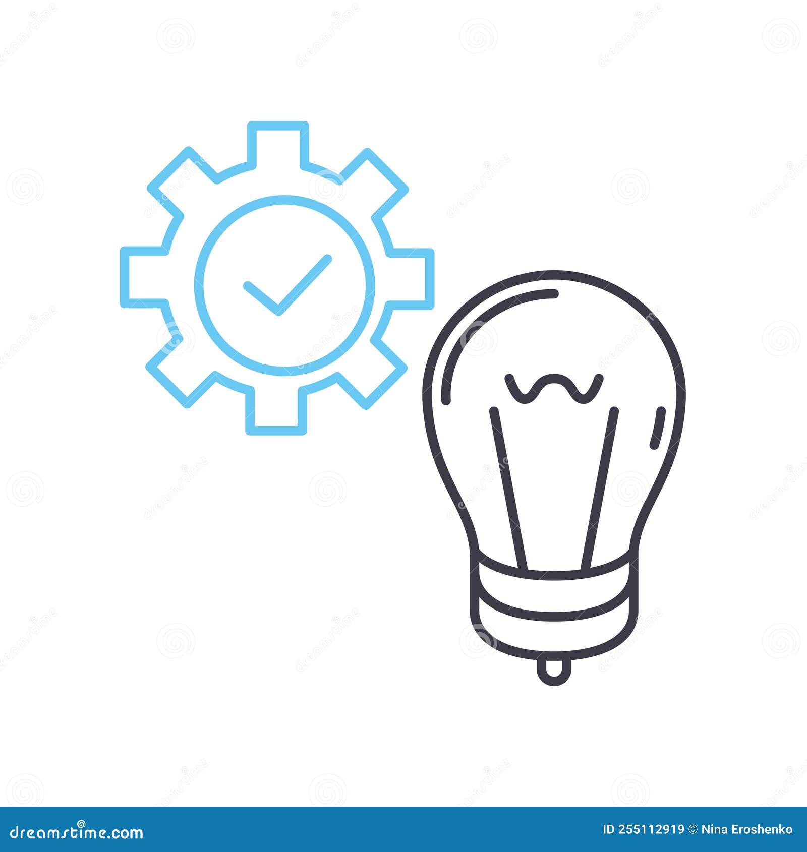 Resolve Problem Icon, Black Vector Sign With Editable Strokes, Concept ...