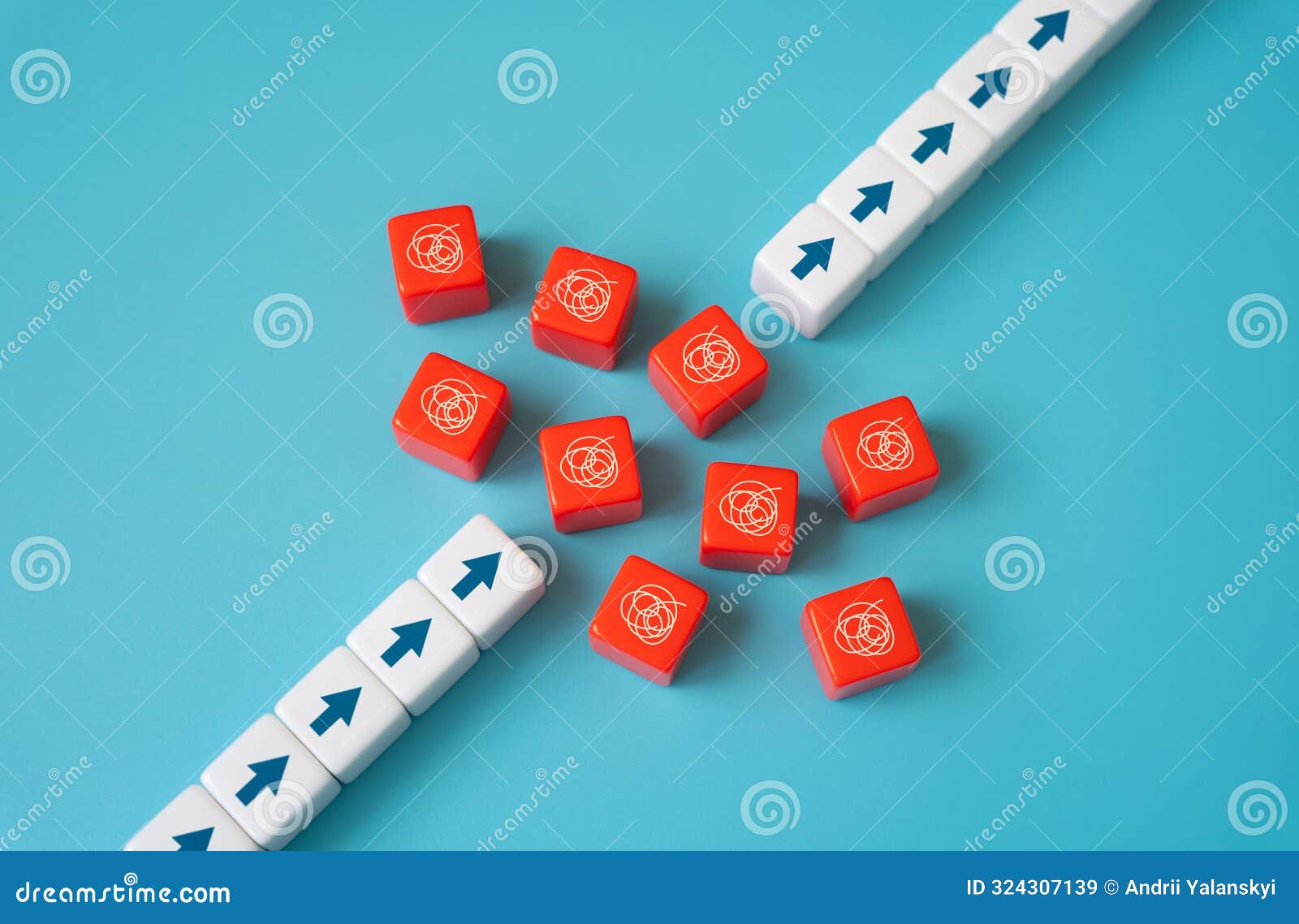 Resolve Problems and Silliness before Moving Forward. Stock Image ...