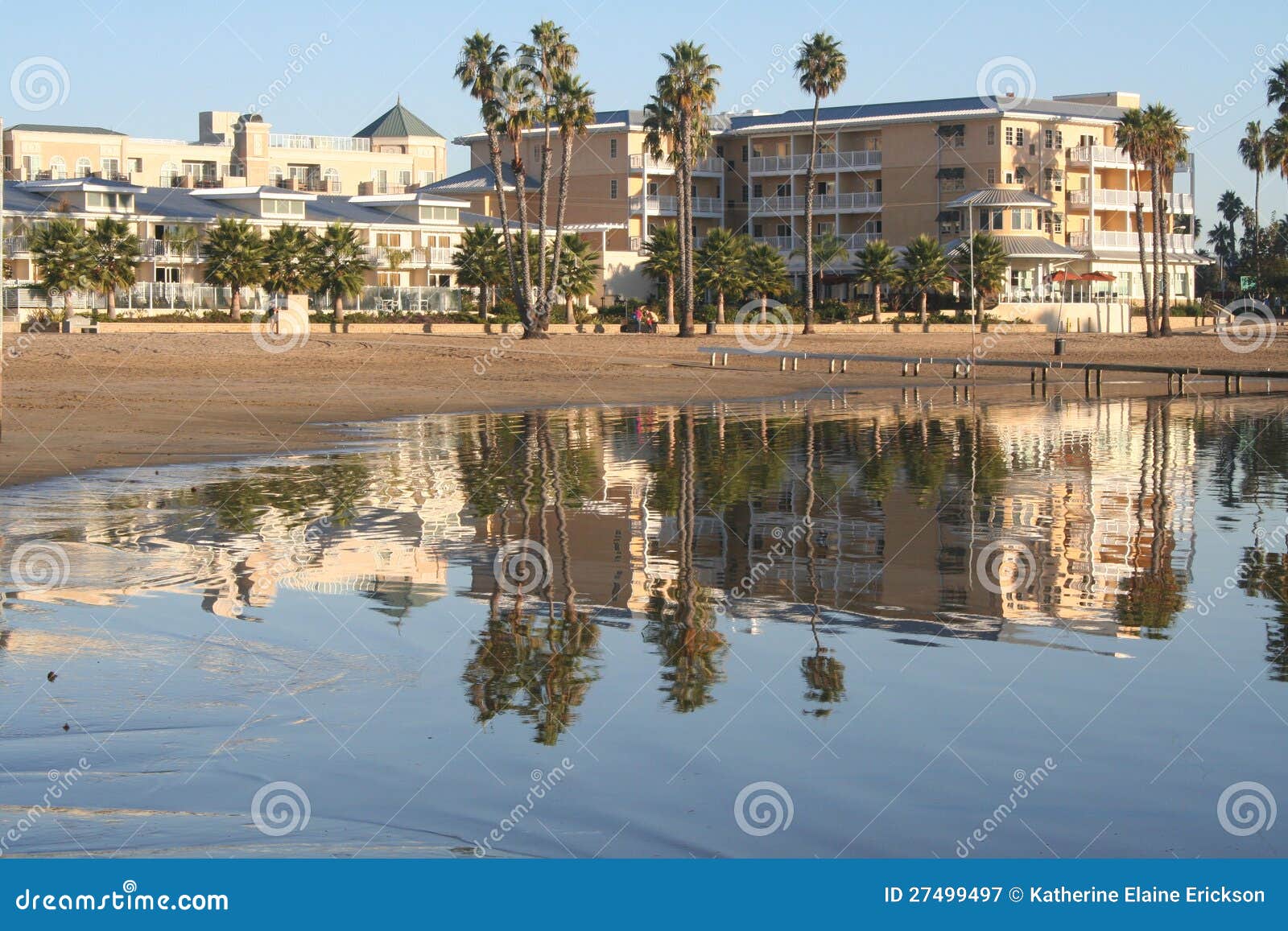 Resort stock image. Image of water, resort, path, tree - 27499497