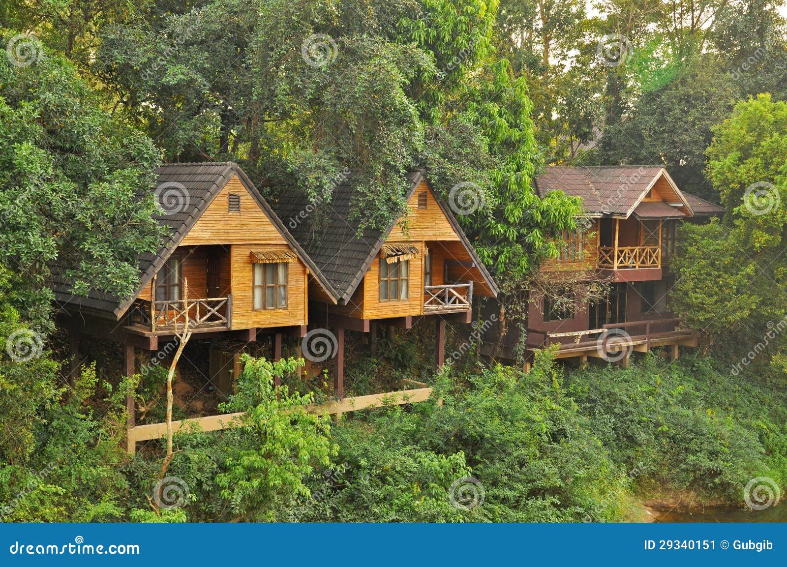 Resort stock image. Image of wooden, resort, nature, beautiful - 29340151
