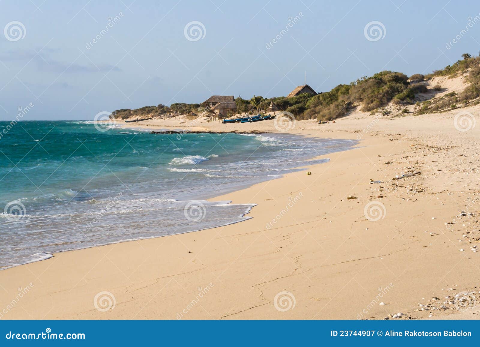 Resort in Anakao stock image. Image of calm, outdoor - 23744907