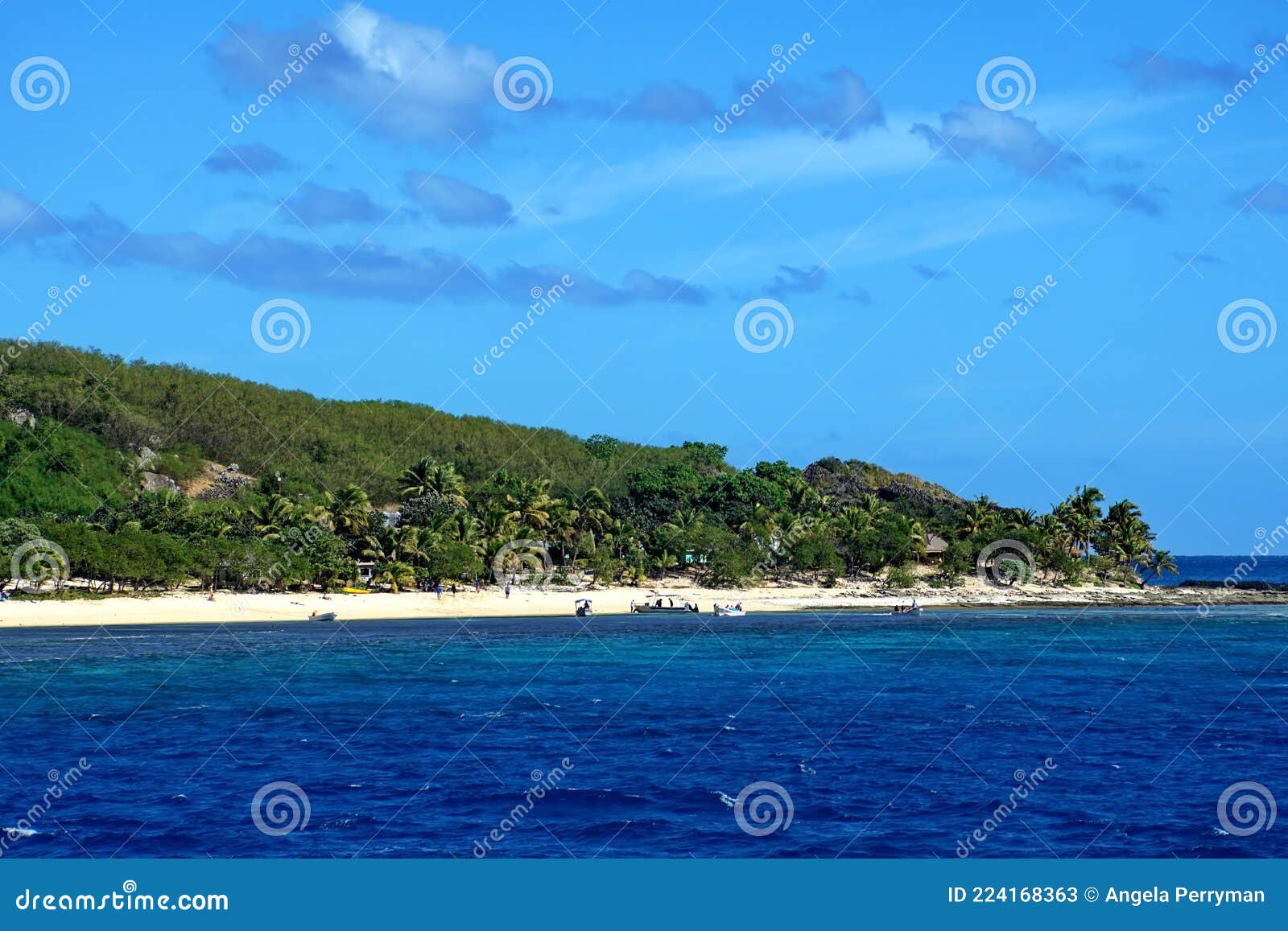 Resort de la isla en fiji imagen de archivo. Imagen de turismo - 224168363