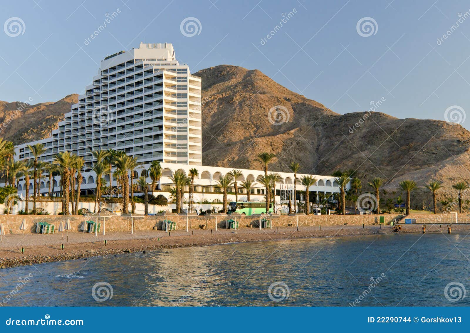 Resort Hotel in Eilat, Israel Stock Photo - Image of famous, export ...