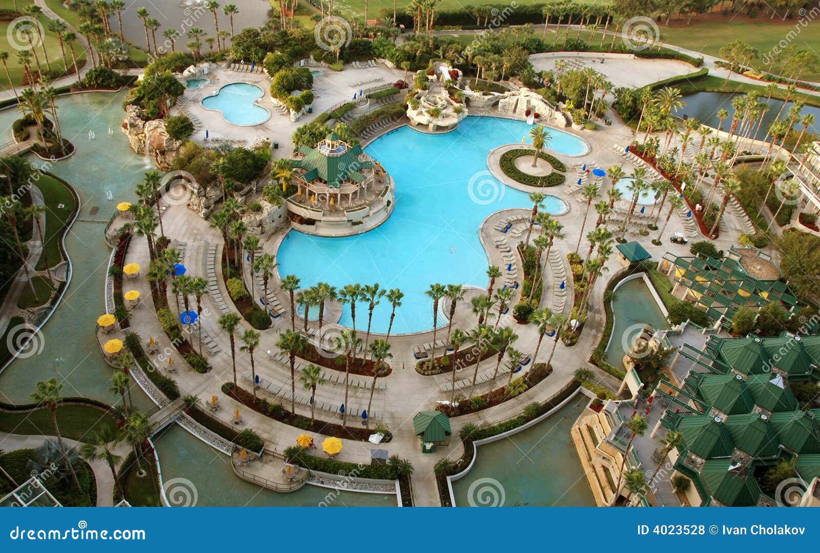 Resort recreation area stock photo. Image of journey, orlando - 4023528