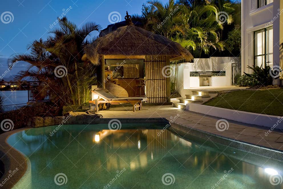 Resort style living stock image. Image of gold, house - 12320133