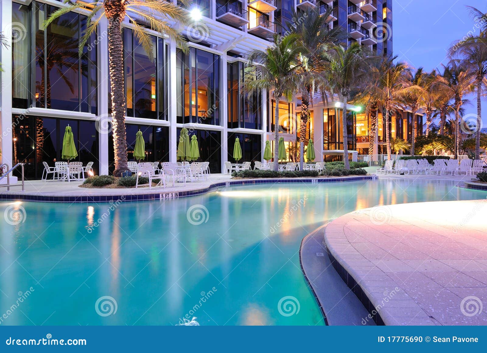 Resort Swimming Pool stock photo. Image of pool, destination - 17775690