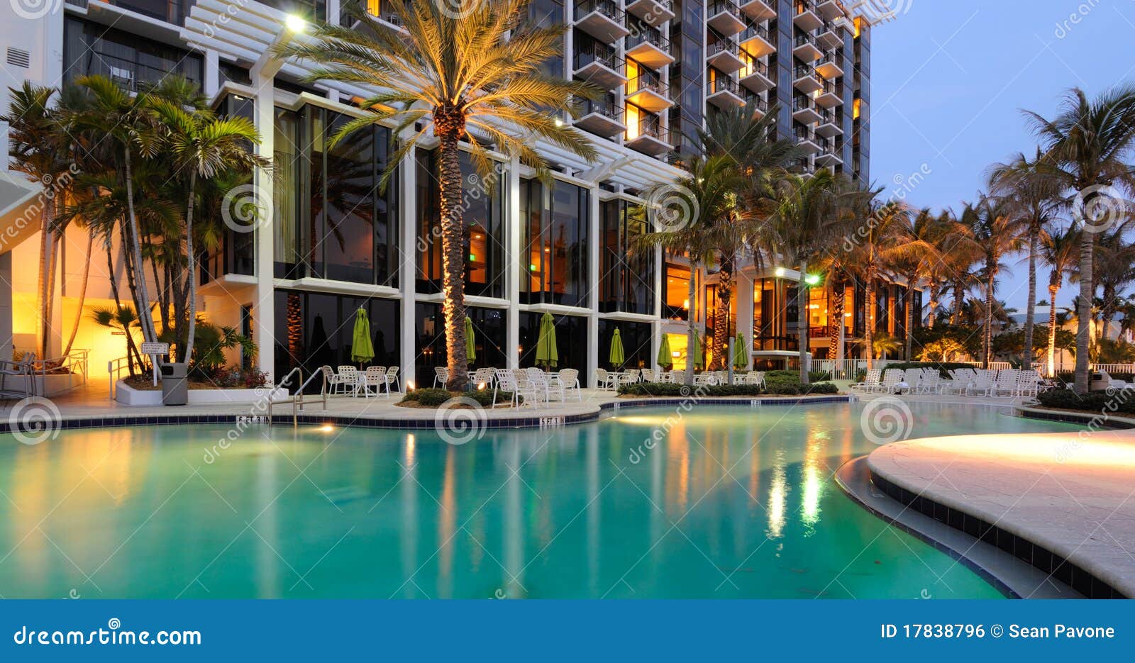 Resort Swimming Pool stock photo. Image of architecture - 17838796