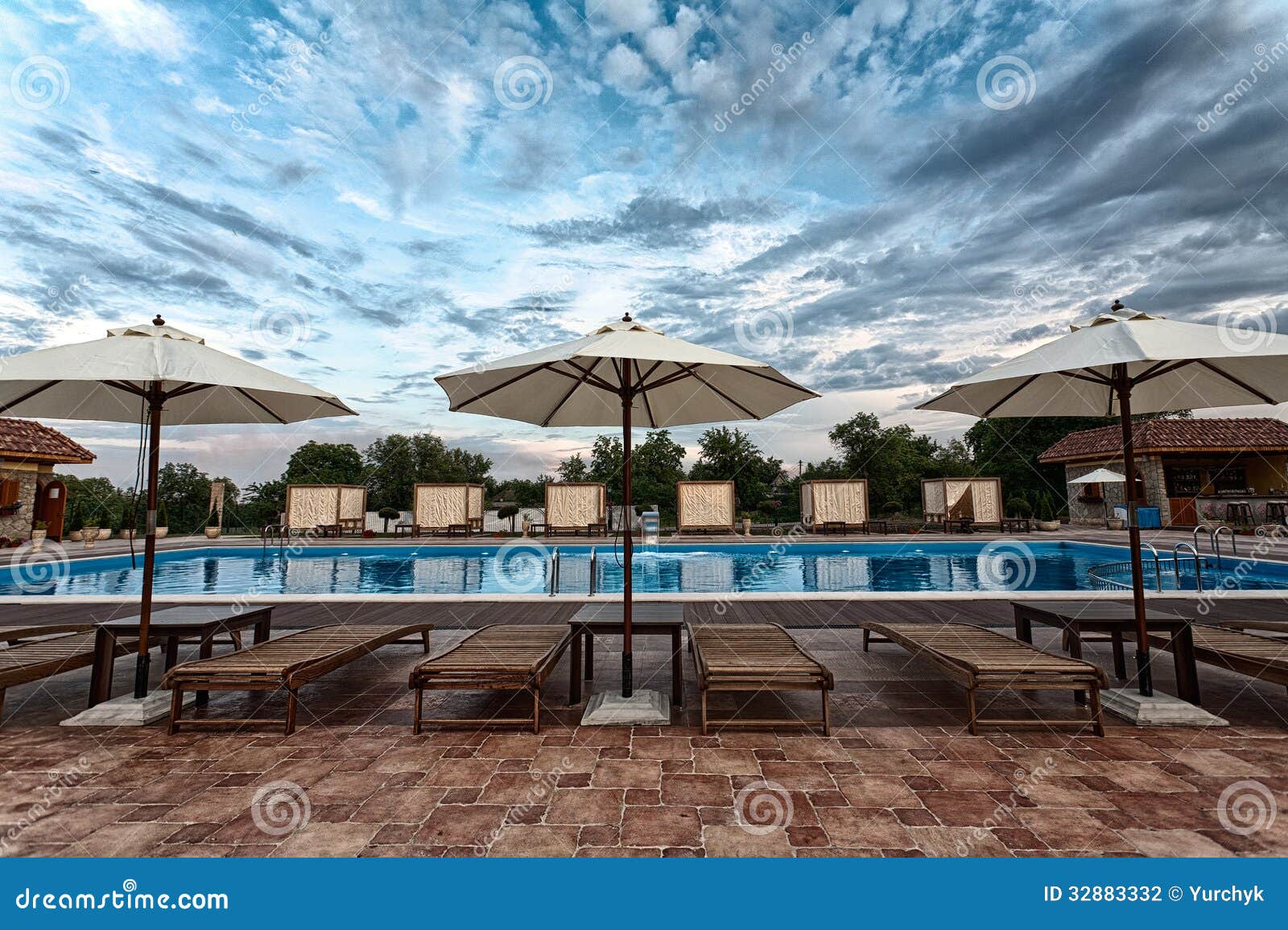 Resort stock photo. Image of parasol, hotel, tourist - 32883332