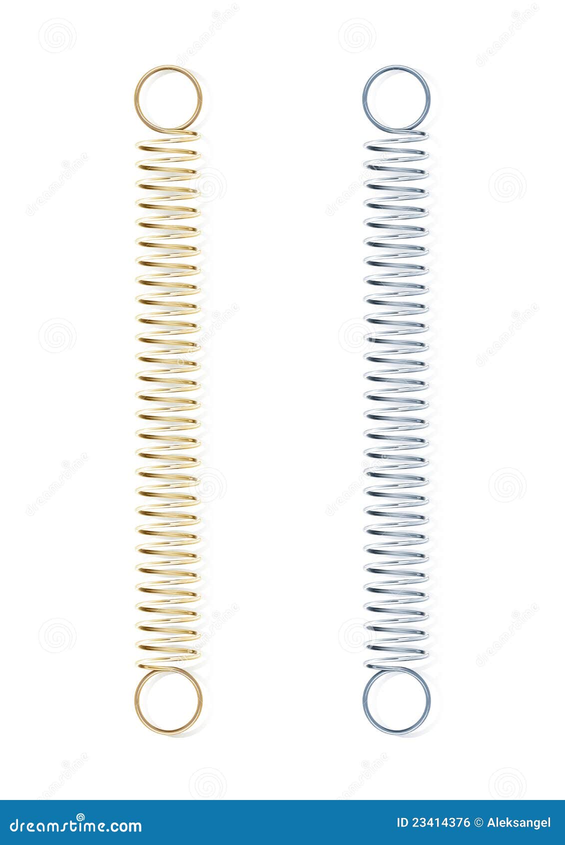 Resorte de acero ilustración del vector. Ilustración de curvado - 23414376
