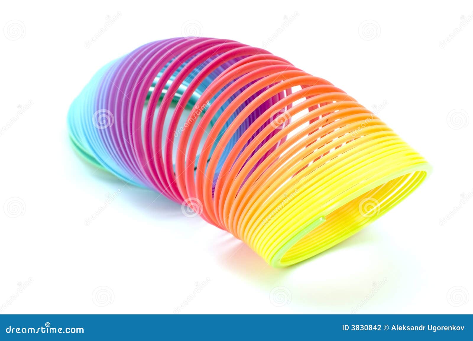 Resorte espiral fotografía editorial. Imagen de blanco - 3830842