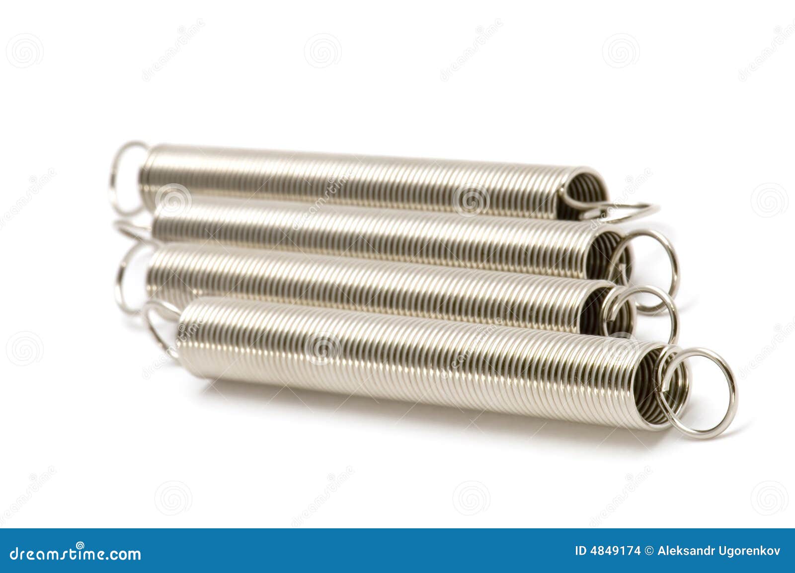 Resorte espiral foto de archivo. Imagen de objeto, enrollado - 4849174