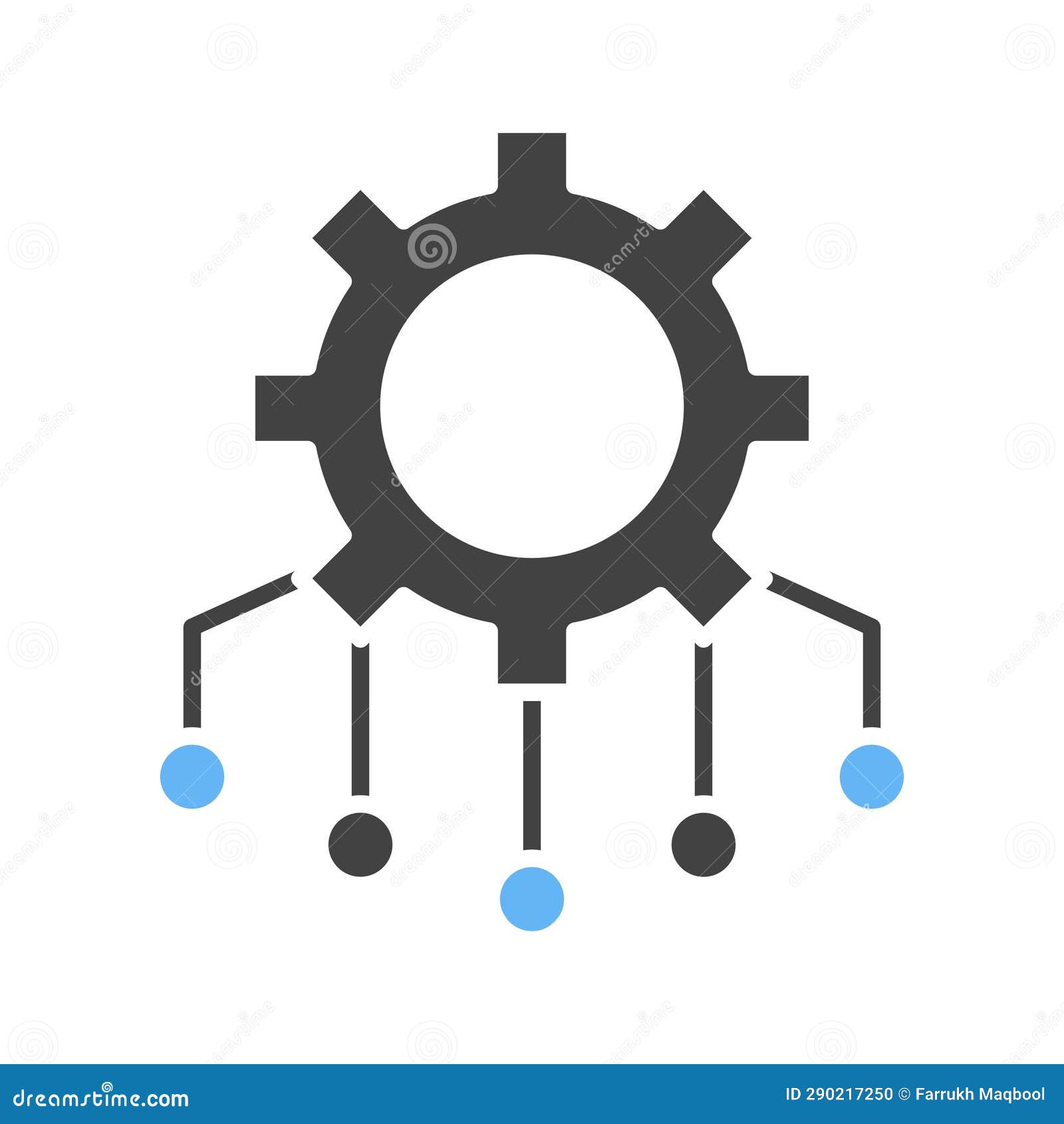 Resource Allocation Icon Image. Stock Vector - Illustration of business ...