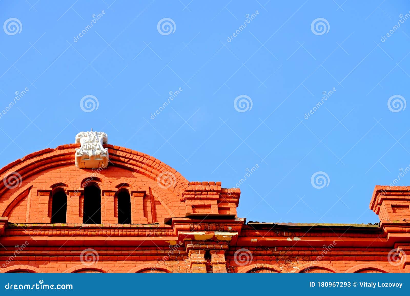 Elements and Details of the Facade of Russian Buildings Stock Image ...