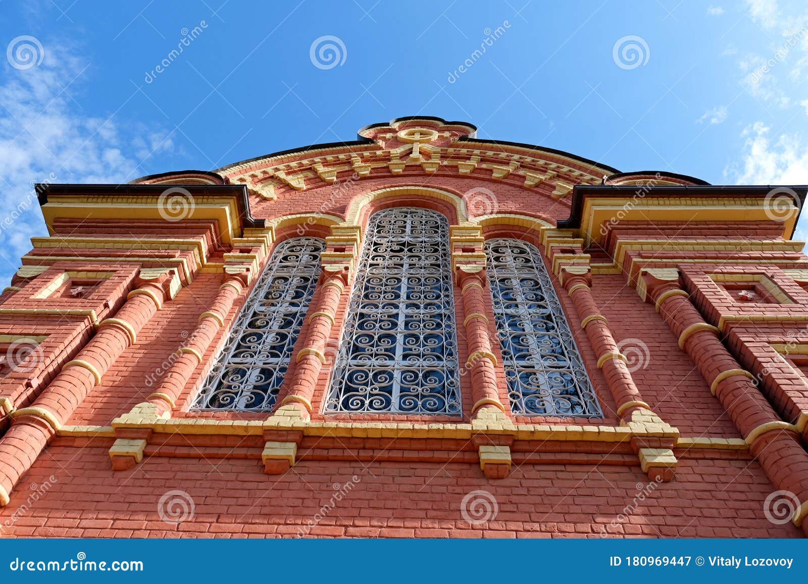Elements and Details of the Facade of Russian Buildings Stock Image ...