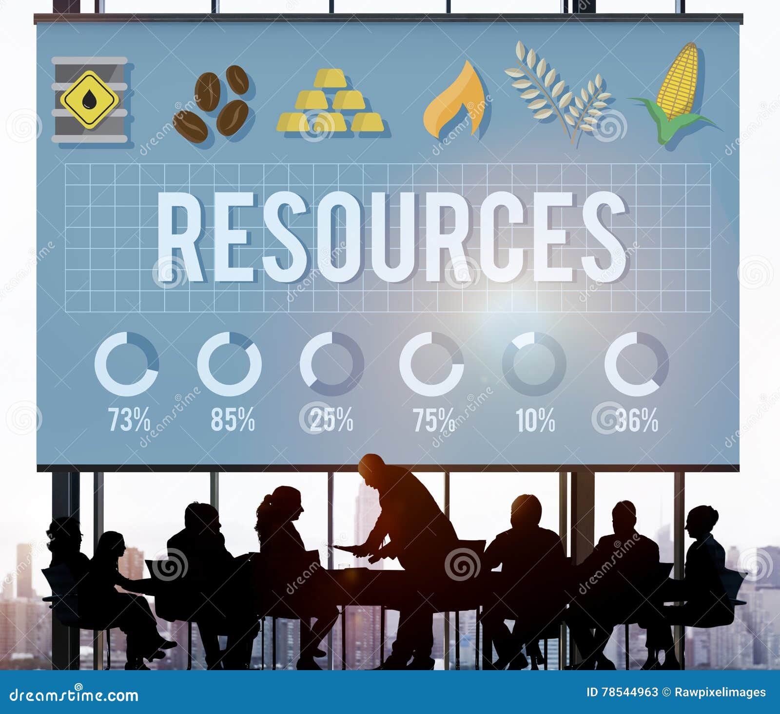 Resources Career Environment Hiring People Concept Stock Image - Image ...