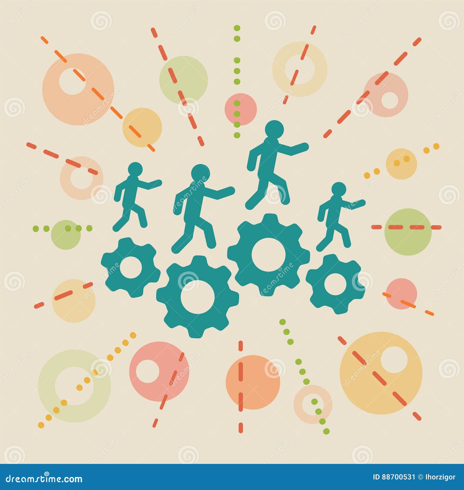 Resources. Concept Business Illustration Stock Vector - Illustration of ...