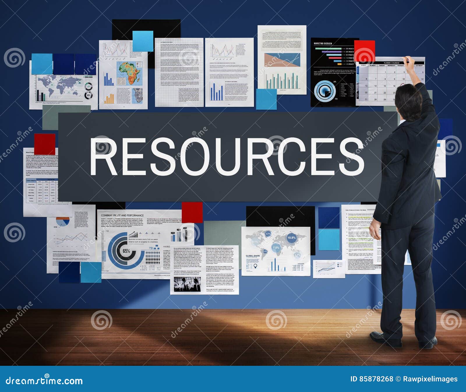 Resources Employee Hiring Management Concept Stock Photo - Image of ...