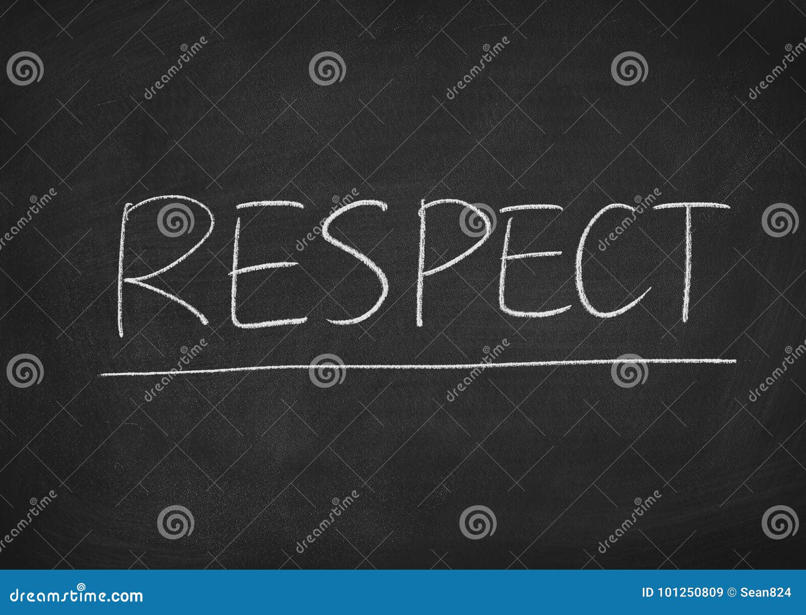 Respect stock image. Image of text, blackboard, word - 101250809