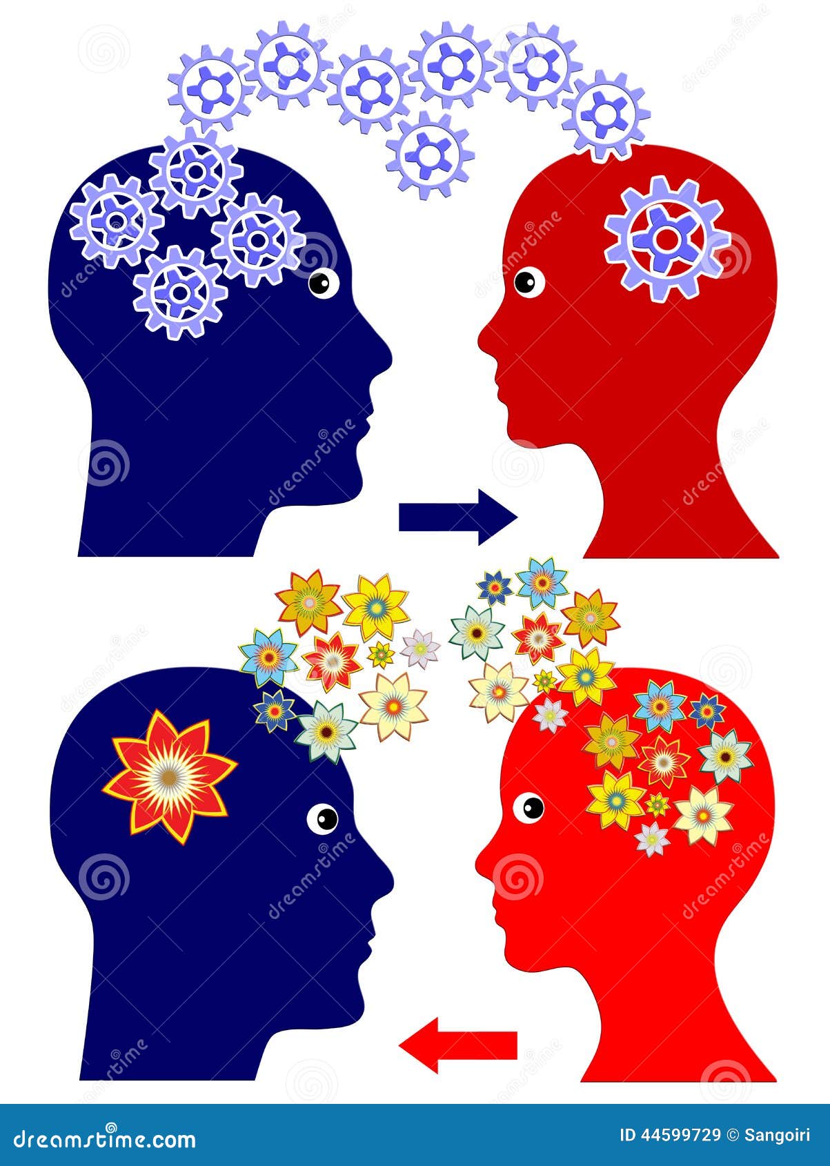 Respect the Difference stock illustration. Illustration of human - 44599729