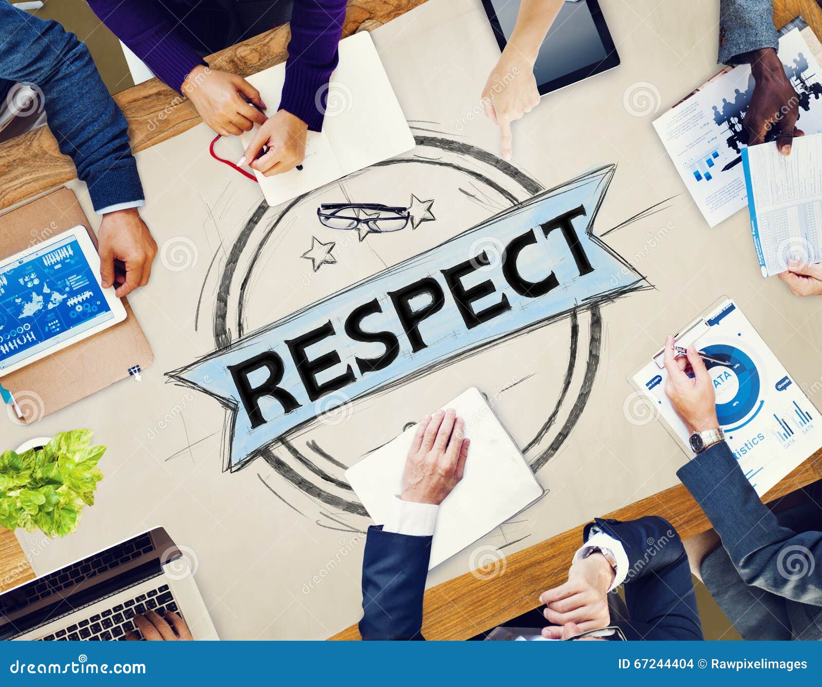 Respect Honesty Honorable Regard Integrity Concept Stock Photo - Image ...