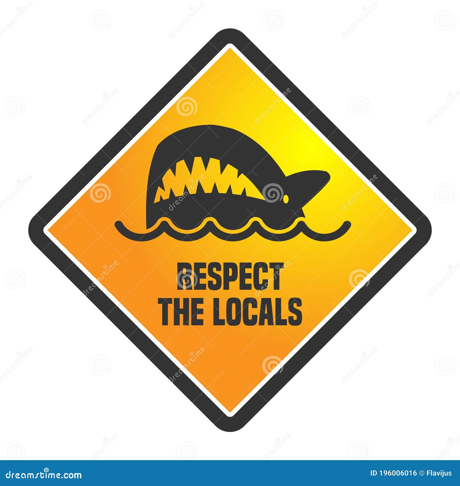 Locals Only Illustration | CartoonDealer.com #152195380