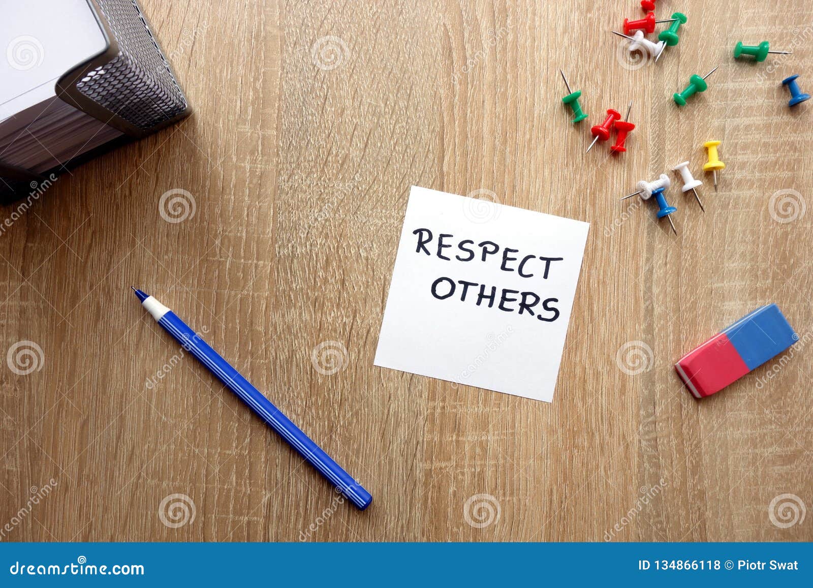 Respect others concept stock photo. Image of handwritten - 134866118