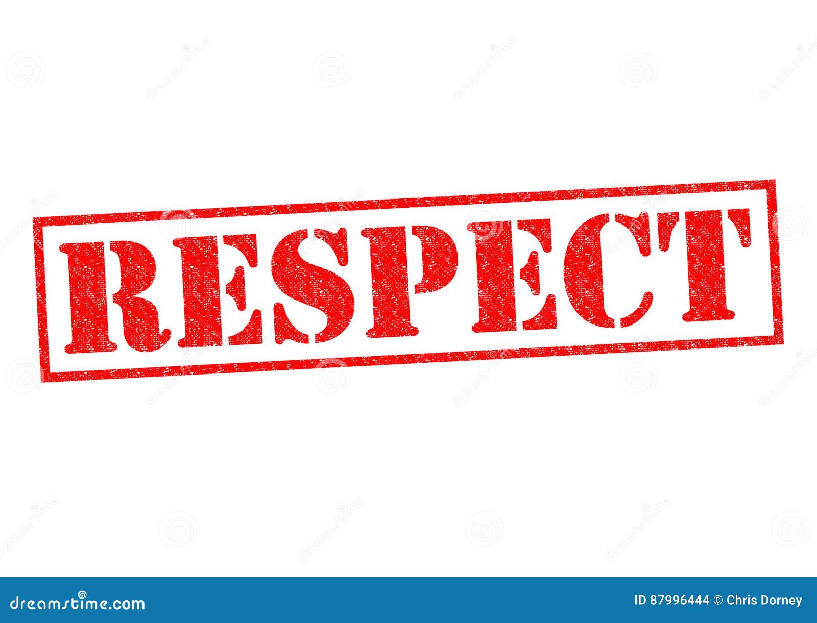 RESPECT stock illustration. Illustration of stamp, respecting - 87996444