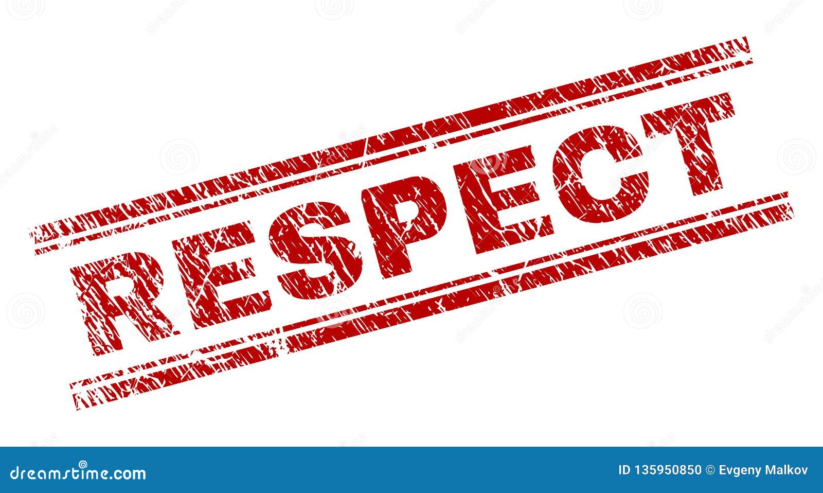 Scratched Textured RESPECT Stamp Seal Stock Vector - Illustration of ...