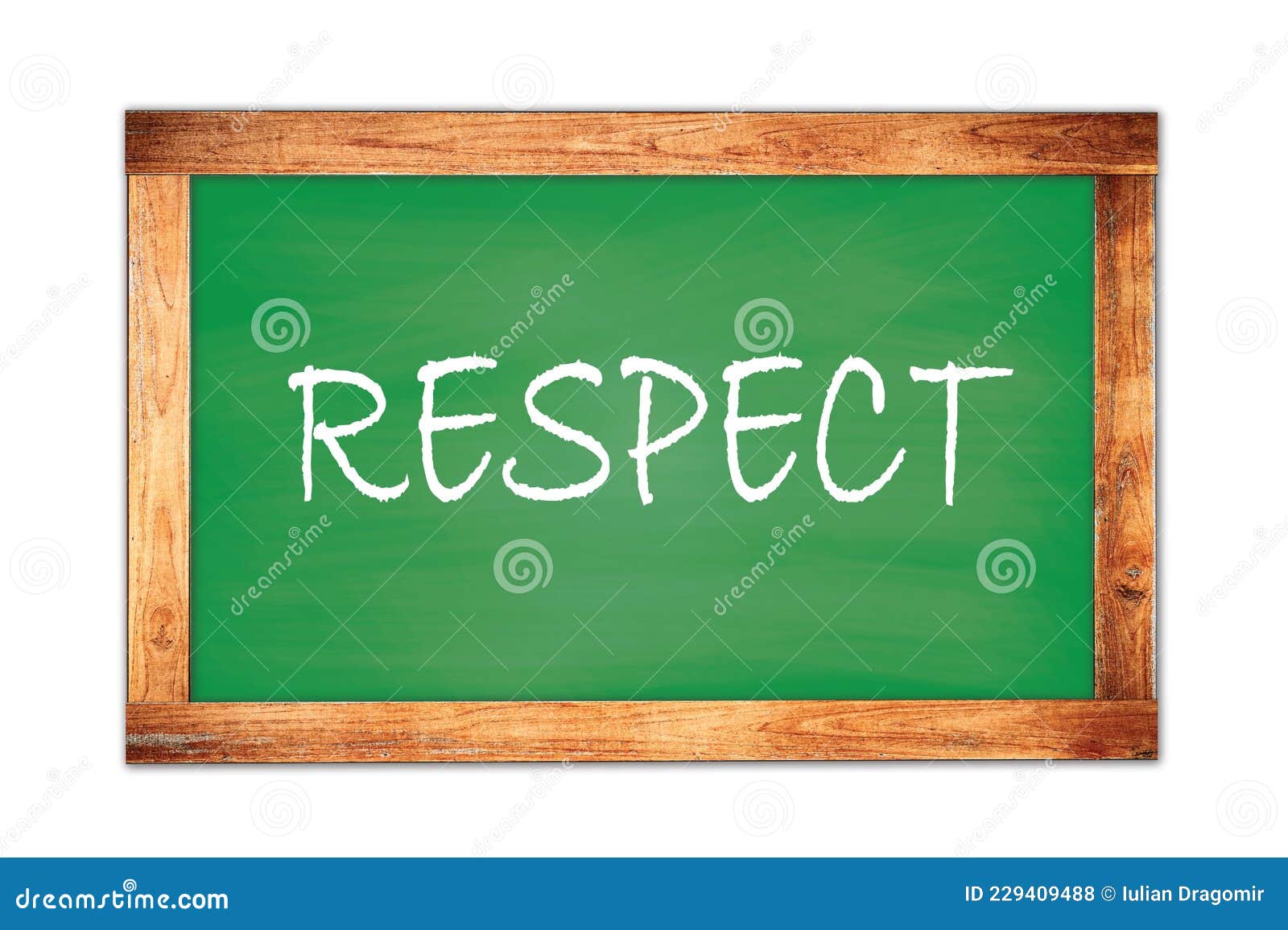 Respect Green Abstract Shapes Horizontal Royalty-Free Stock Photo ...
