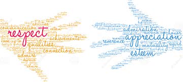 Respect Word Cloud stock vector. Illustration of communication - 158980561