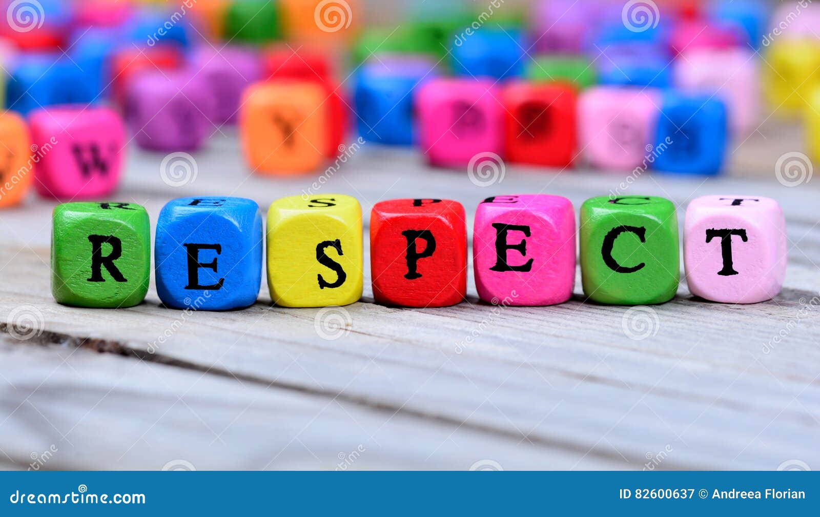 Respect word on table stock image. Image of credible - 82600637