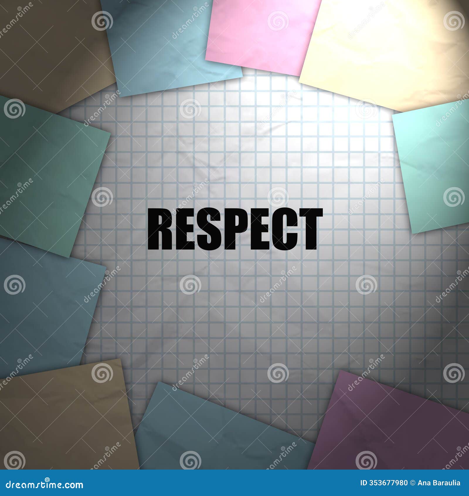 Respect Word Cloud In Shape Of World Map, Concept Background Royalty ...