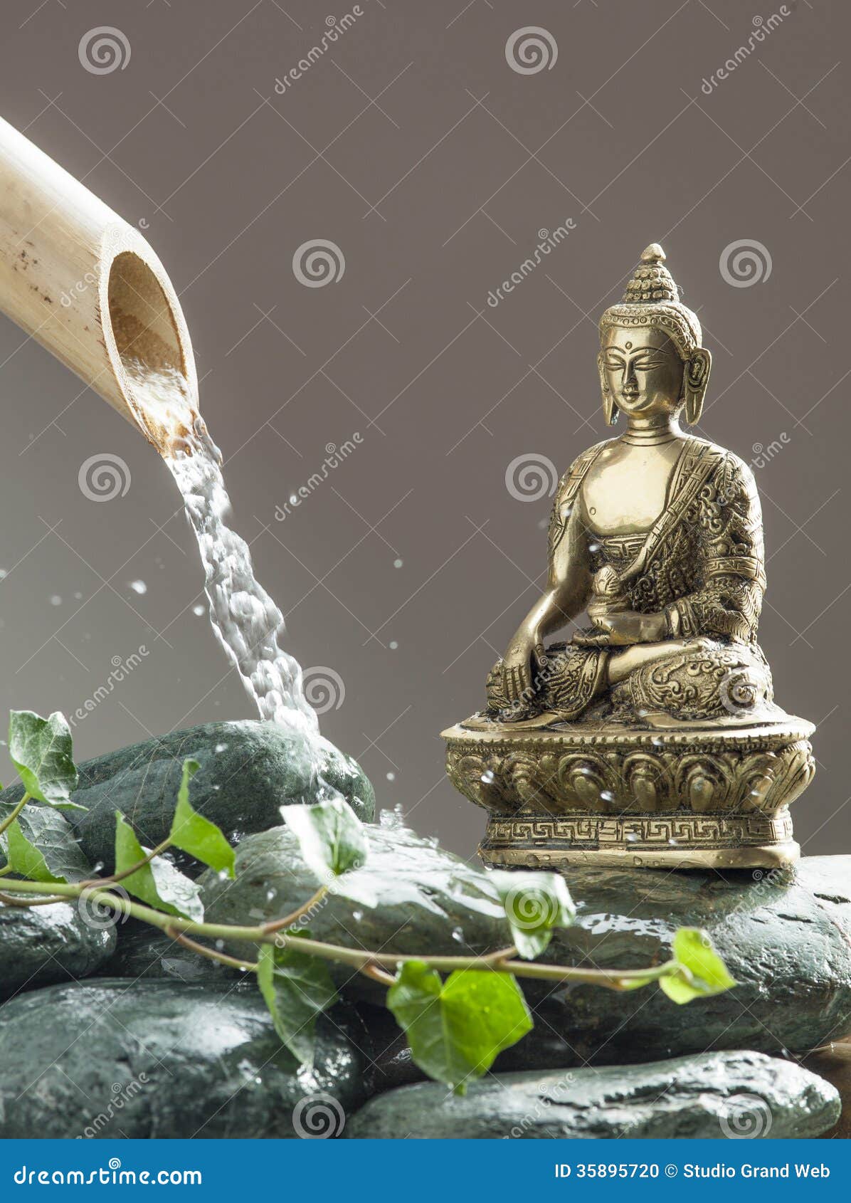 Respecting the Environment with Zen Attitude Stock Photo - Image of ...