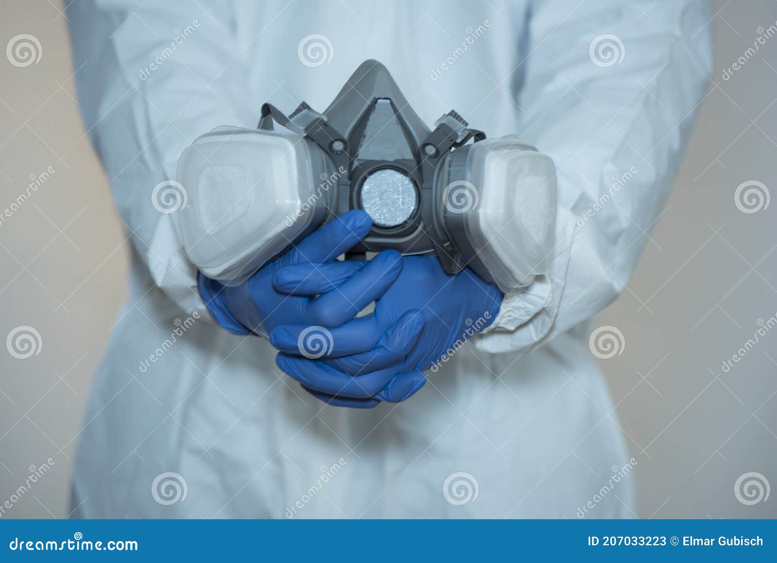 Respirator Mask or Gas Mask Stock Image - Image of compulsory, health ...