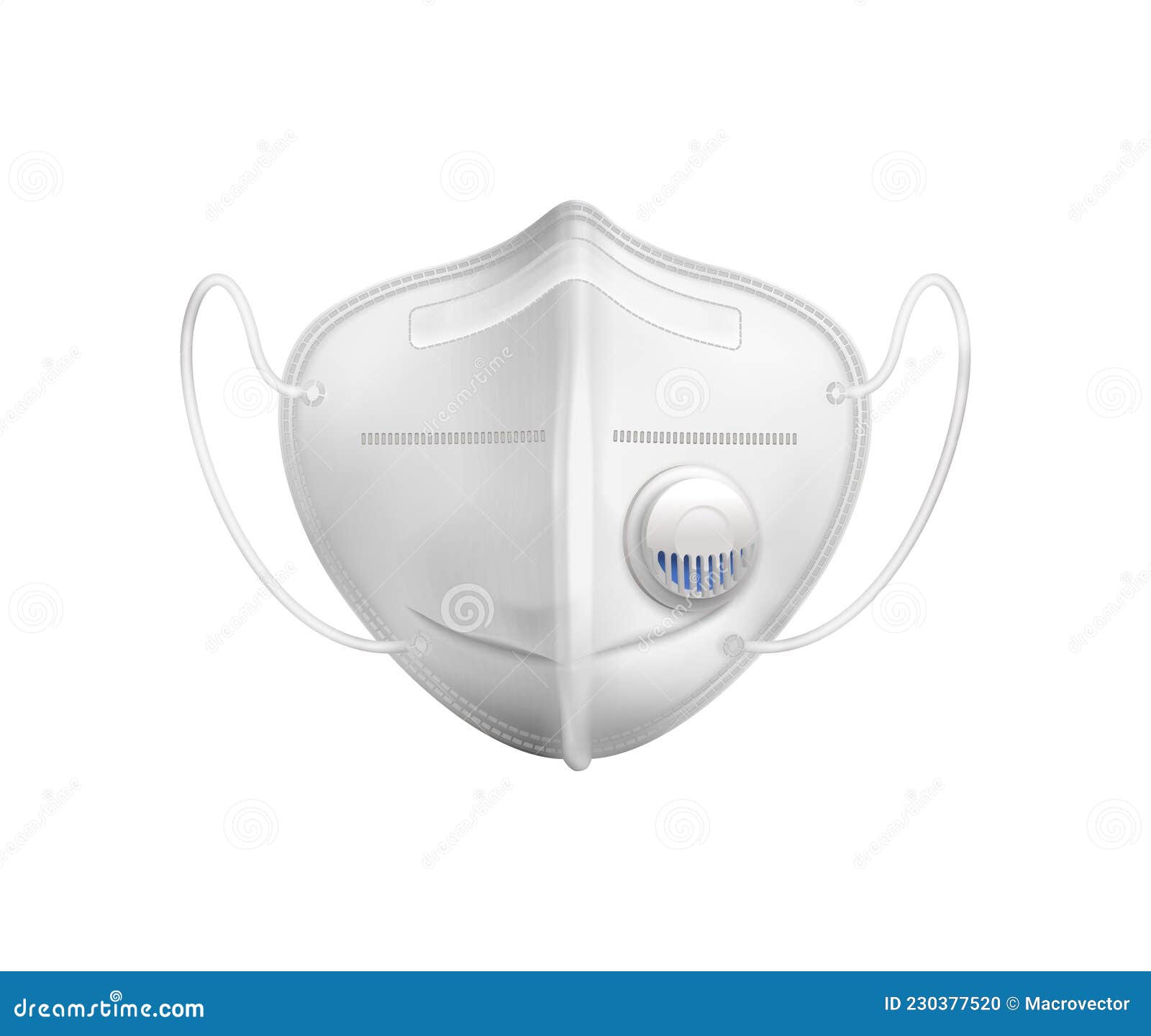 Realistic Respirator, Face Mask With Replaceable Carbon Filter ...