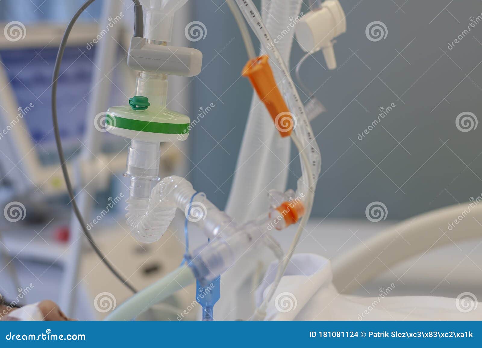 Respiratory Connection Tube, HME Filter, Carbon Dioxide Sensor and ... Respiratory Connection Tube, HME Filter, Carbon Dioxide Sensor and ...