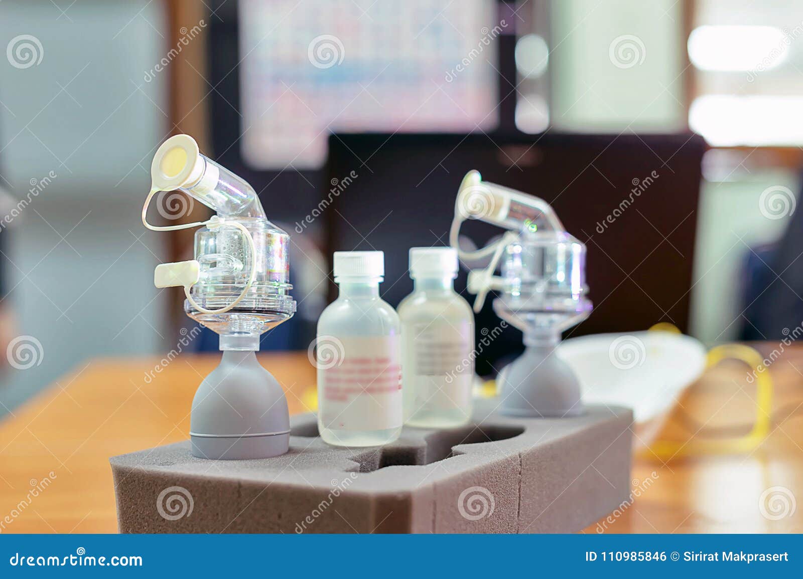 Respiratory Fit Test Kit for Replacement Nebulizer in Laboratory Stock ...