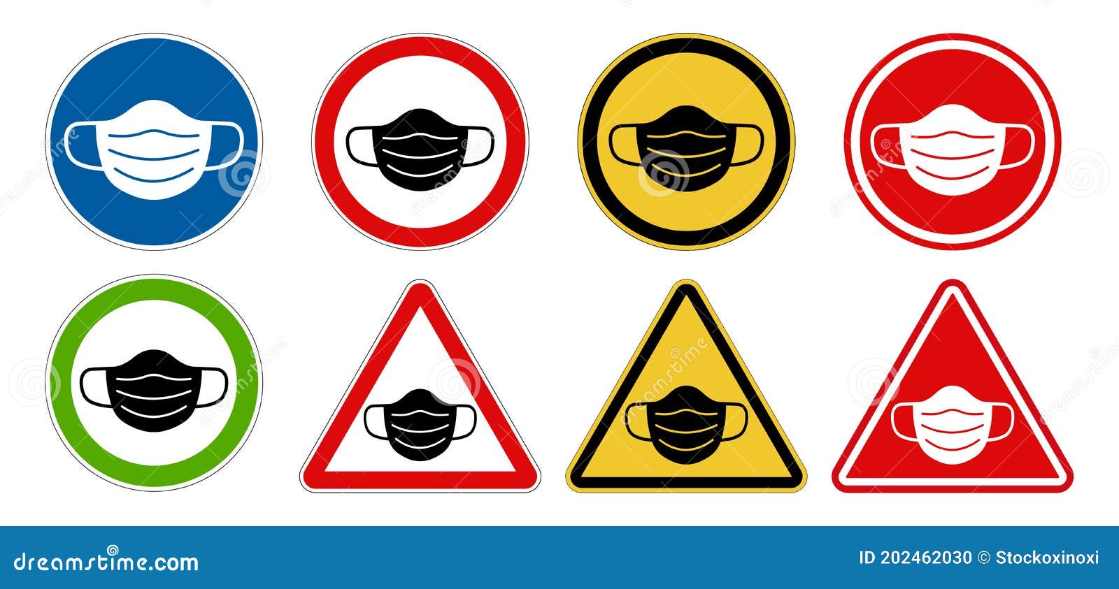 Respiratory Protection Must Be Worn. M017. Standard ISO 7010 Cartoon ...