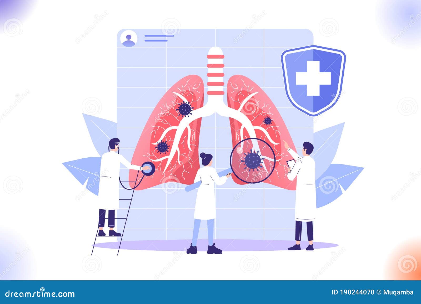 Respiratory System Examination and Treatment. Doctors Checking Up Human ... Respiratory System Examination and Treatment. Doctors Checking Up Human ...