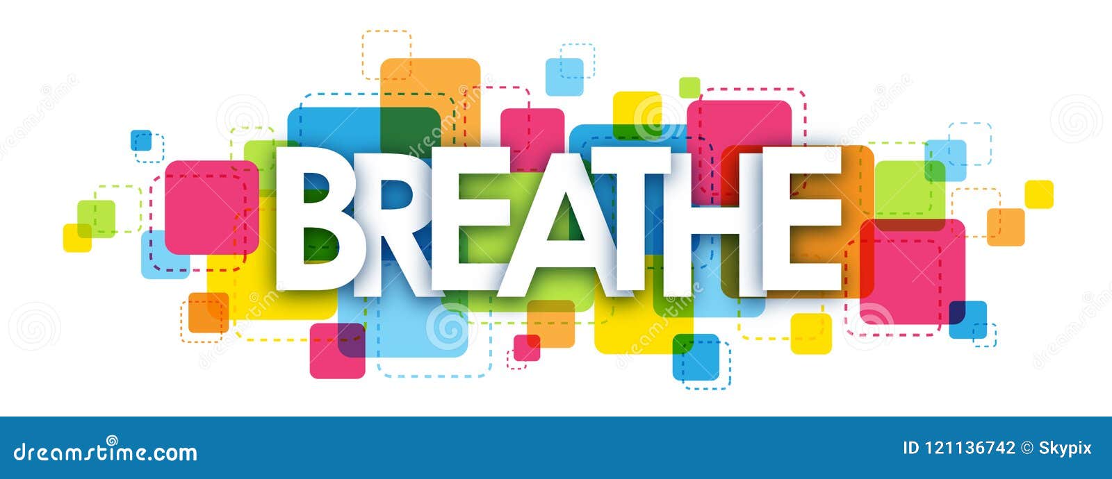 RESPIRE La Bandera De Las Letras Ilustración del Vector - Ilustración ...