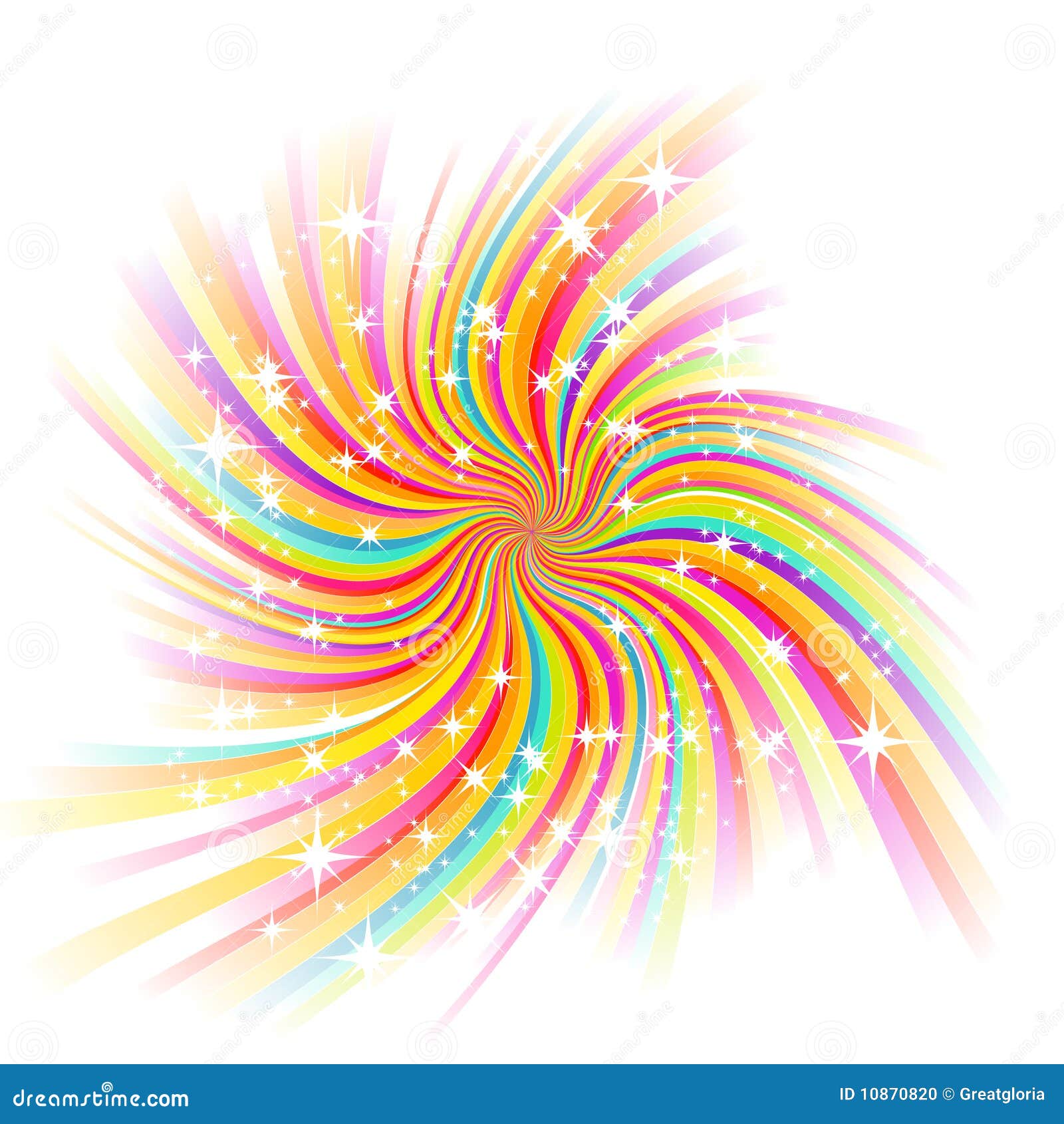 Resplandor hermoso, vector ilustración del vector. Ilustración de ...