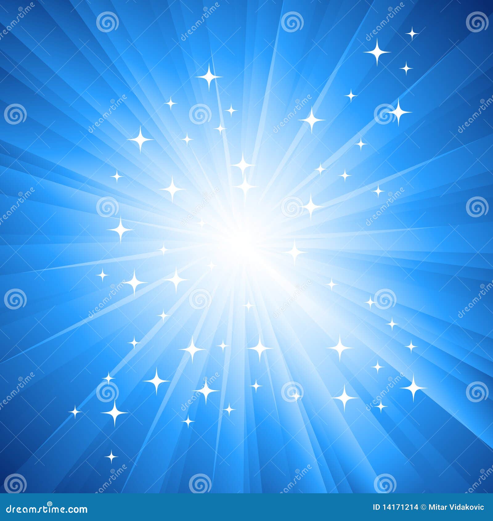 Resplandor solar ilustración del vector. Ilustración de psychedelic ...