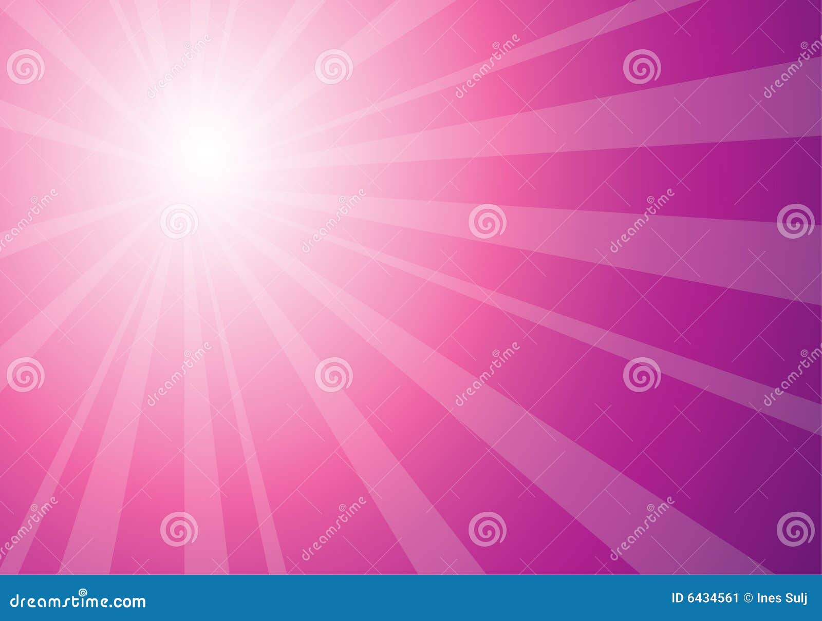 Resplandor Solar Rosado Hermoso Ilustración del Vector - Ilustración de ...