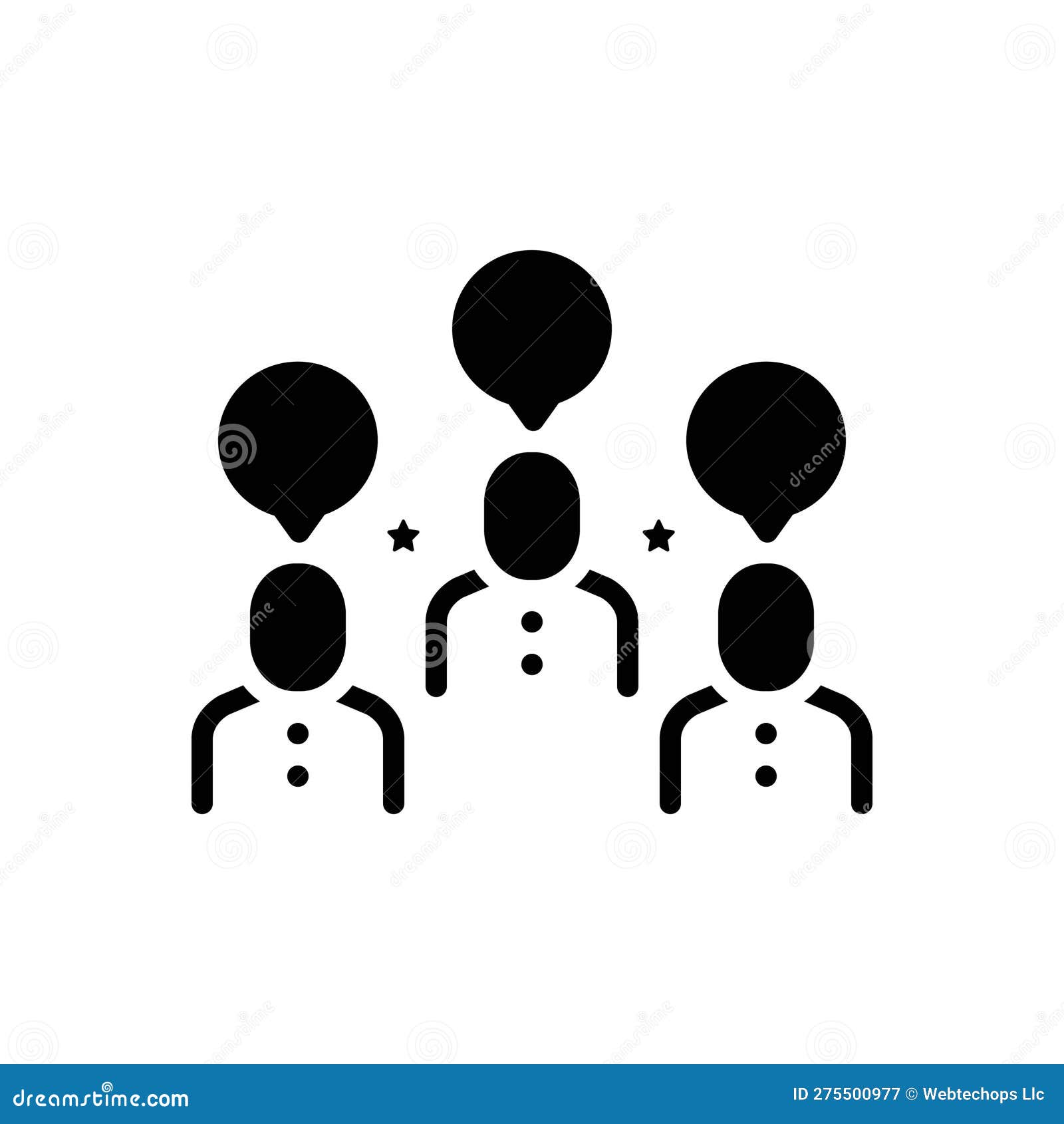 Black Solid Icon for Respondents, Defendant and Person Stock Vector ...